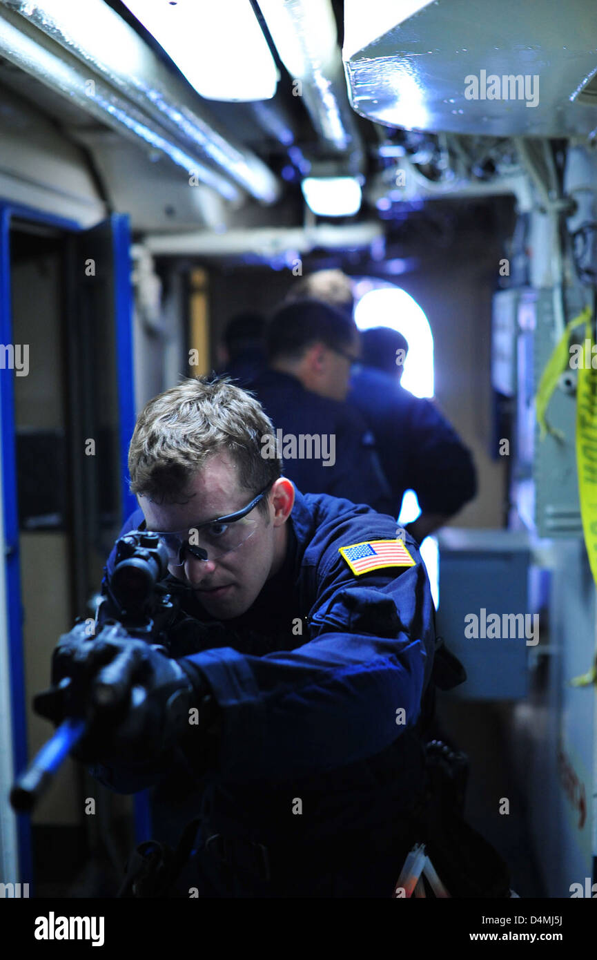 The U.S. Coast Guard Deployable Operations Group, along with its ...