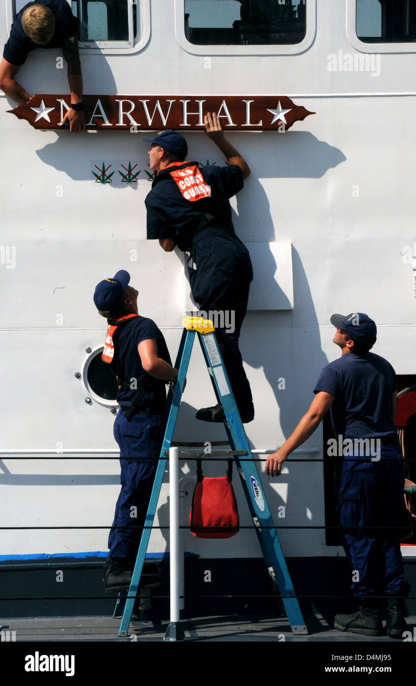 Us coast guard cutter narwhal hi-res stock photography and images - Alamy