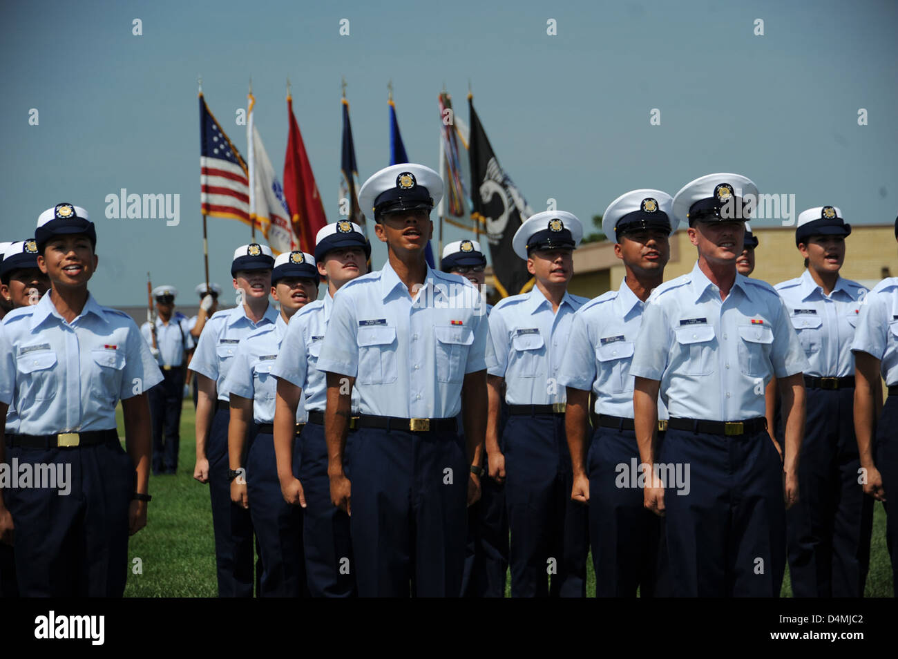 The newest members of the U.S. Coast Guard are officially welcomed as ...