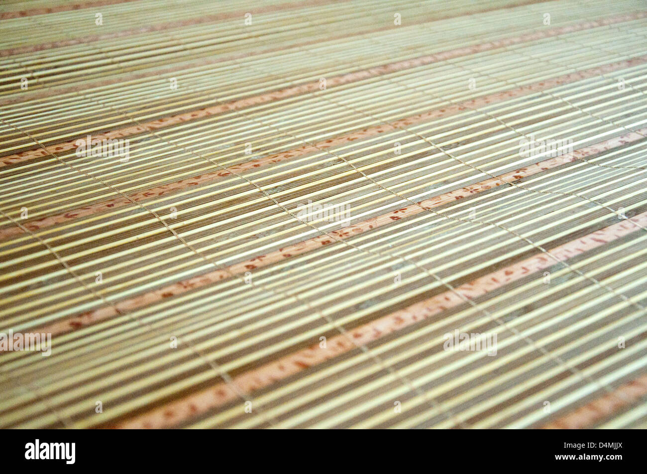 Bamboo table mats hi-res stock photography and images - Alamy