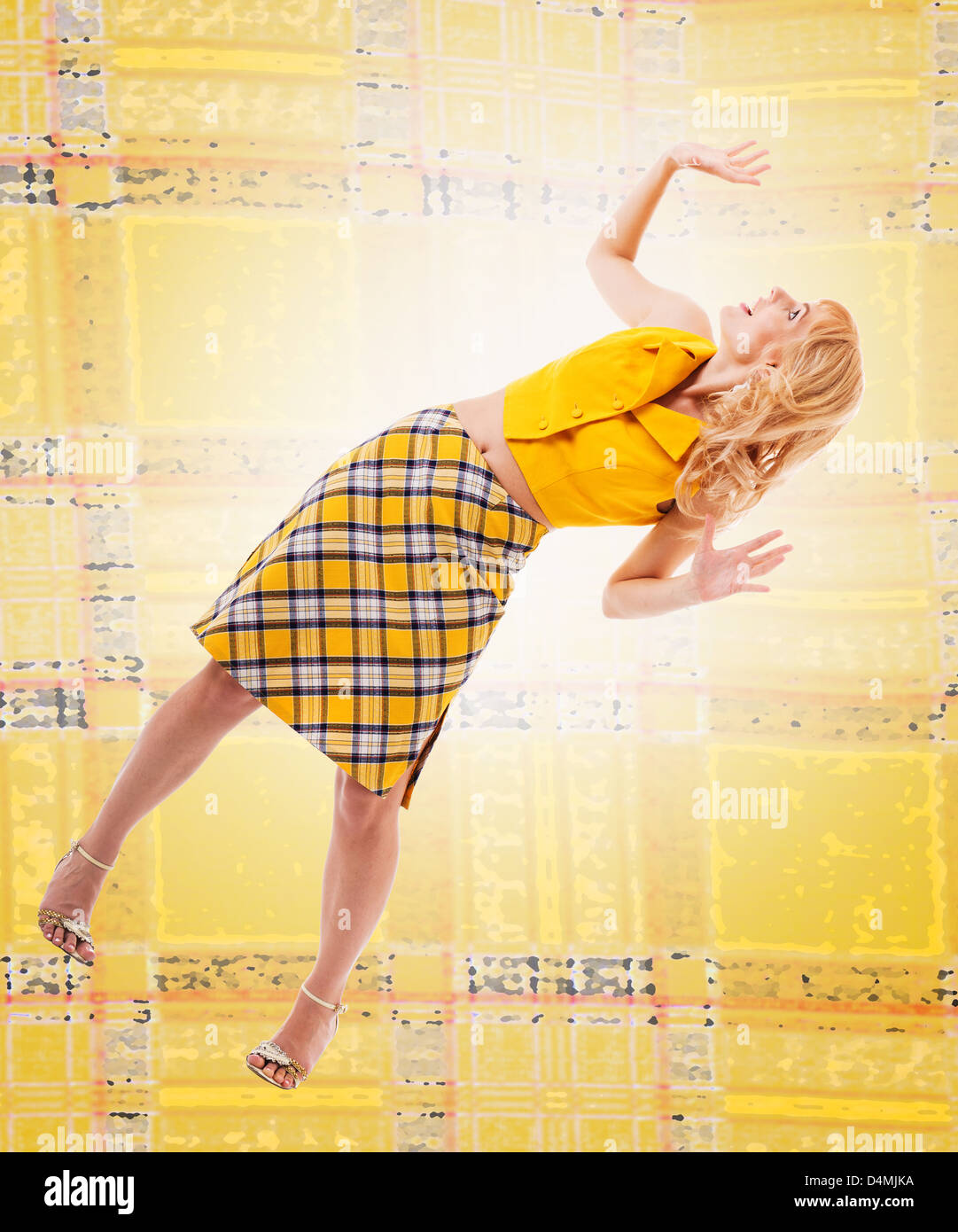 Woman retro pin up hi-res stock photography and images - Alamy
