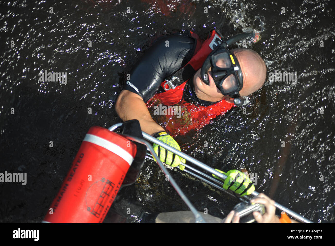 Petty officer aboard aircraft hi-res stock photography and images - Alamy