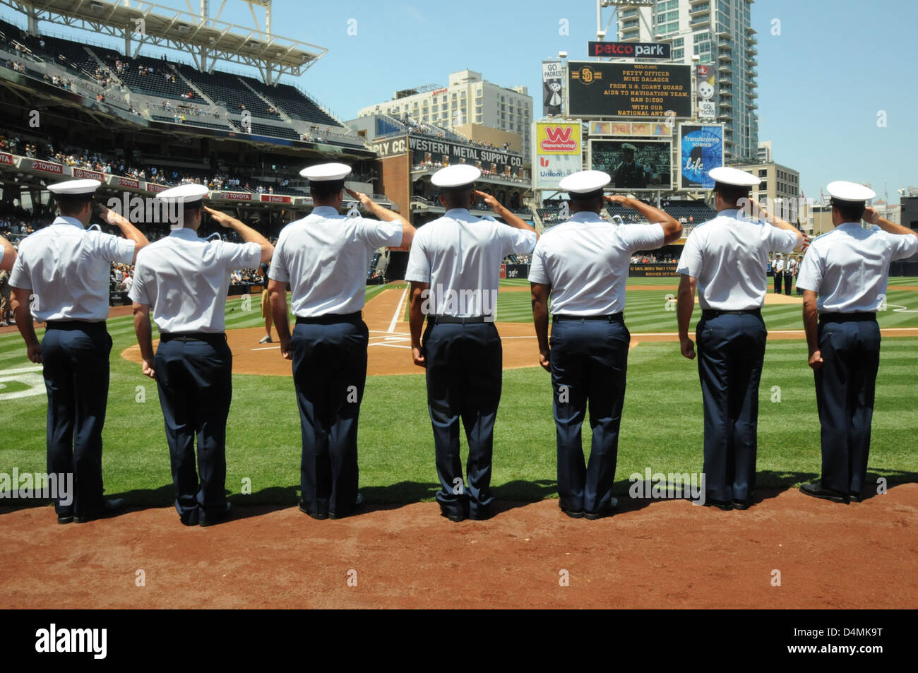 Coast Guard personnel were honored during Coast Guard Day at a San ...