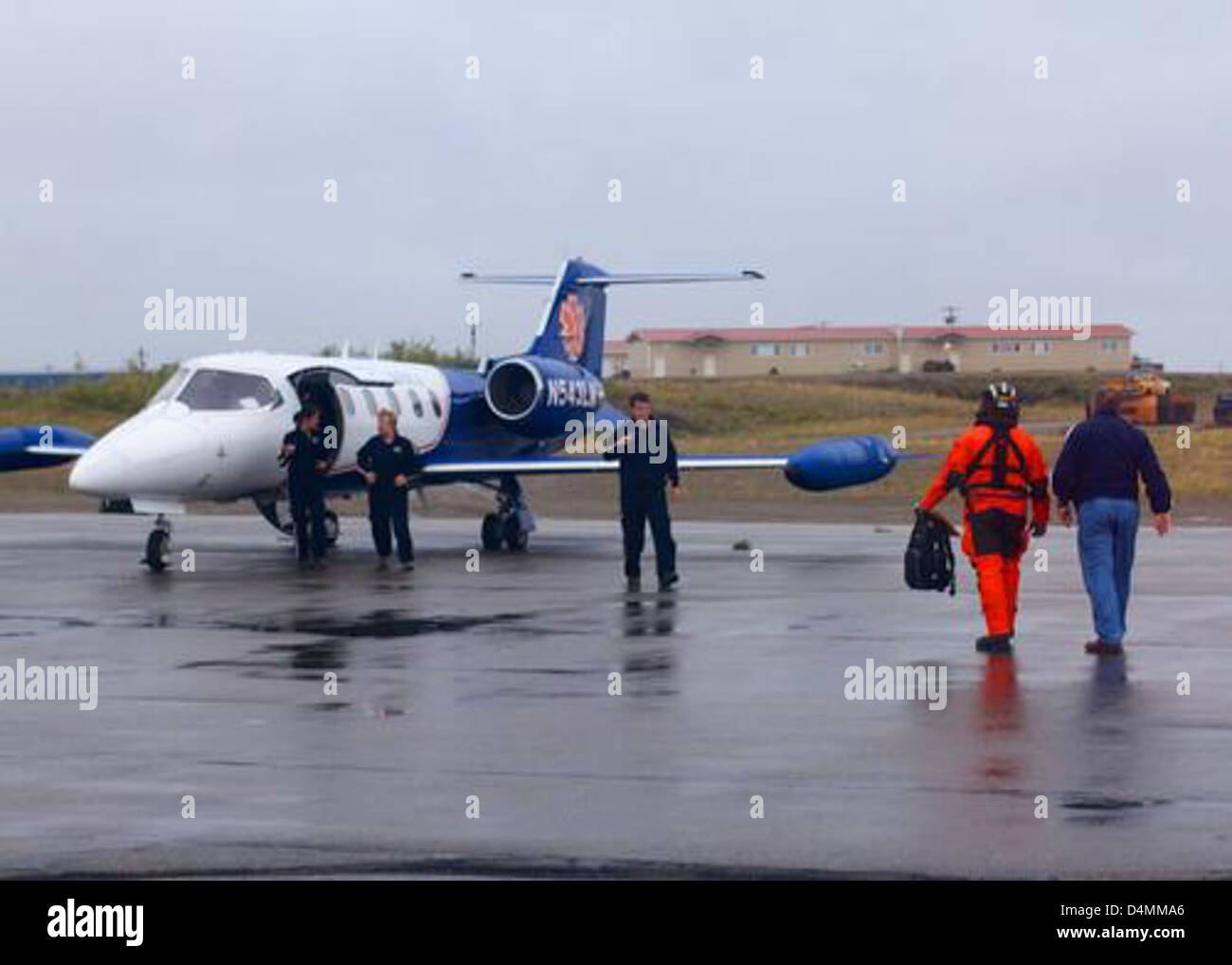 Air Station Kodiak supports a medevac operation involving the Noble ...
