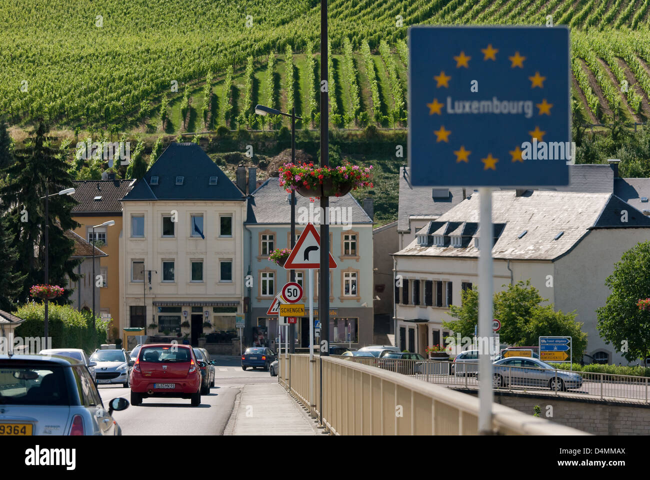 Schengen luxembourg on border hi-res stock photography and images - Alamy
