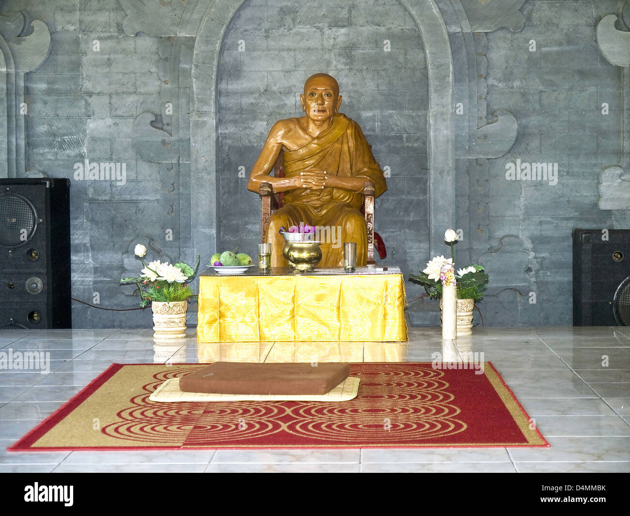 inside a temple of Bali Borobudur Stock Photo - Alamy
