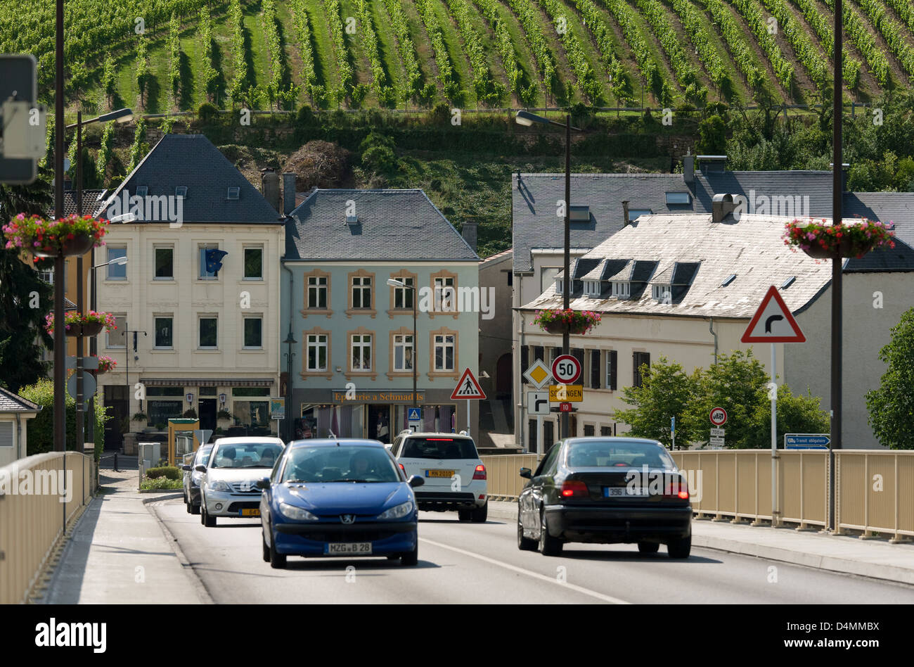 Schengen luxembourg on border hi-res stock photography and images - Alamy