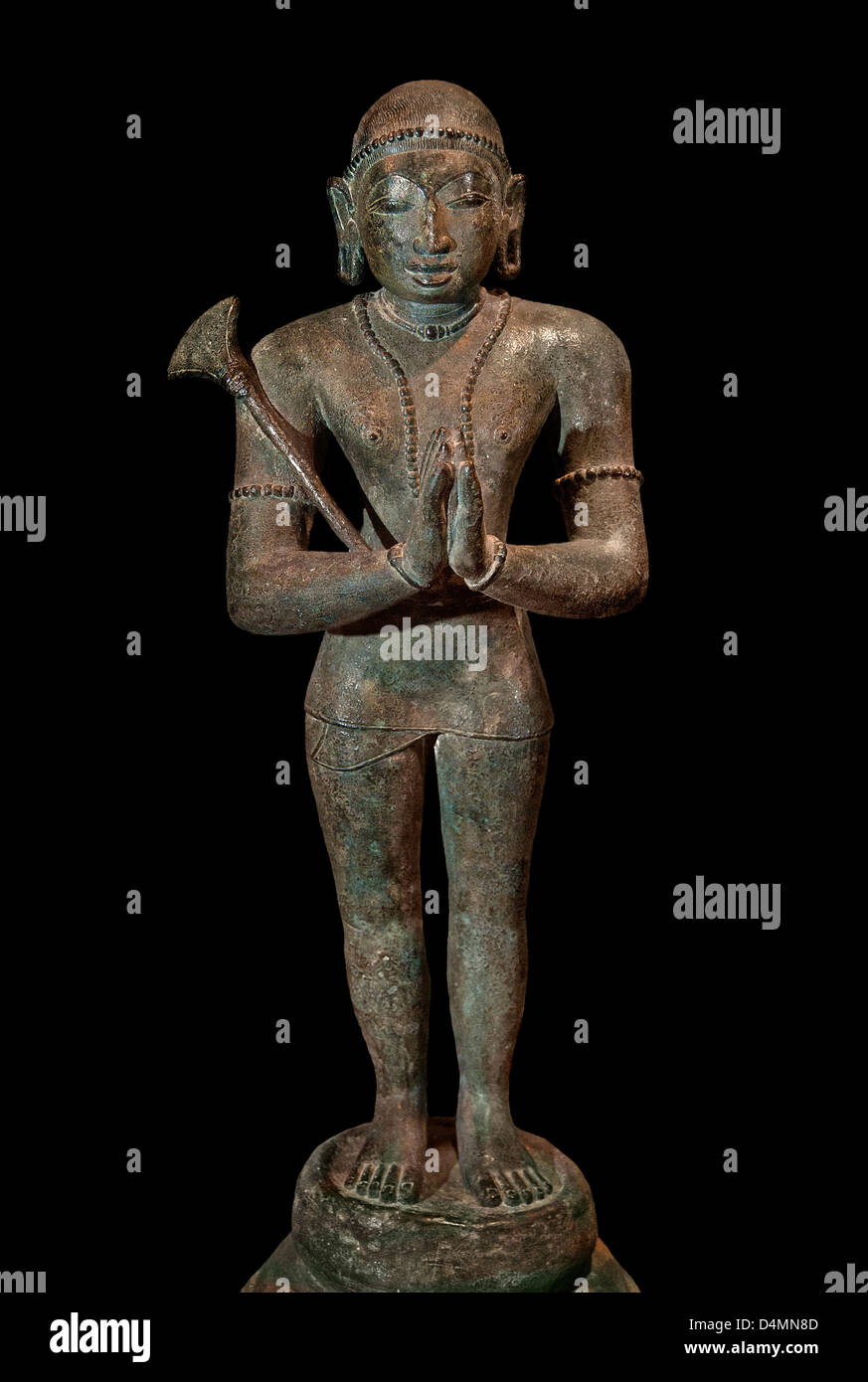 Appar 12th Century Vembavur Perambalur Tiruchy Bronze statuette India ...