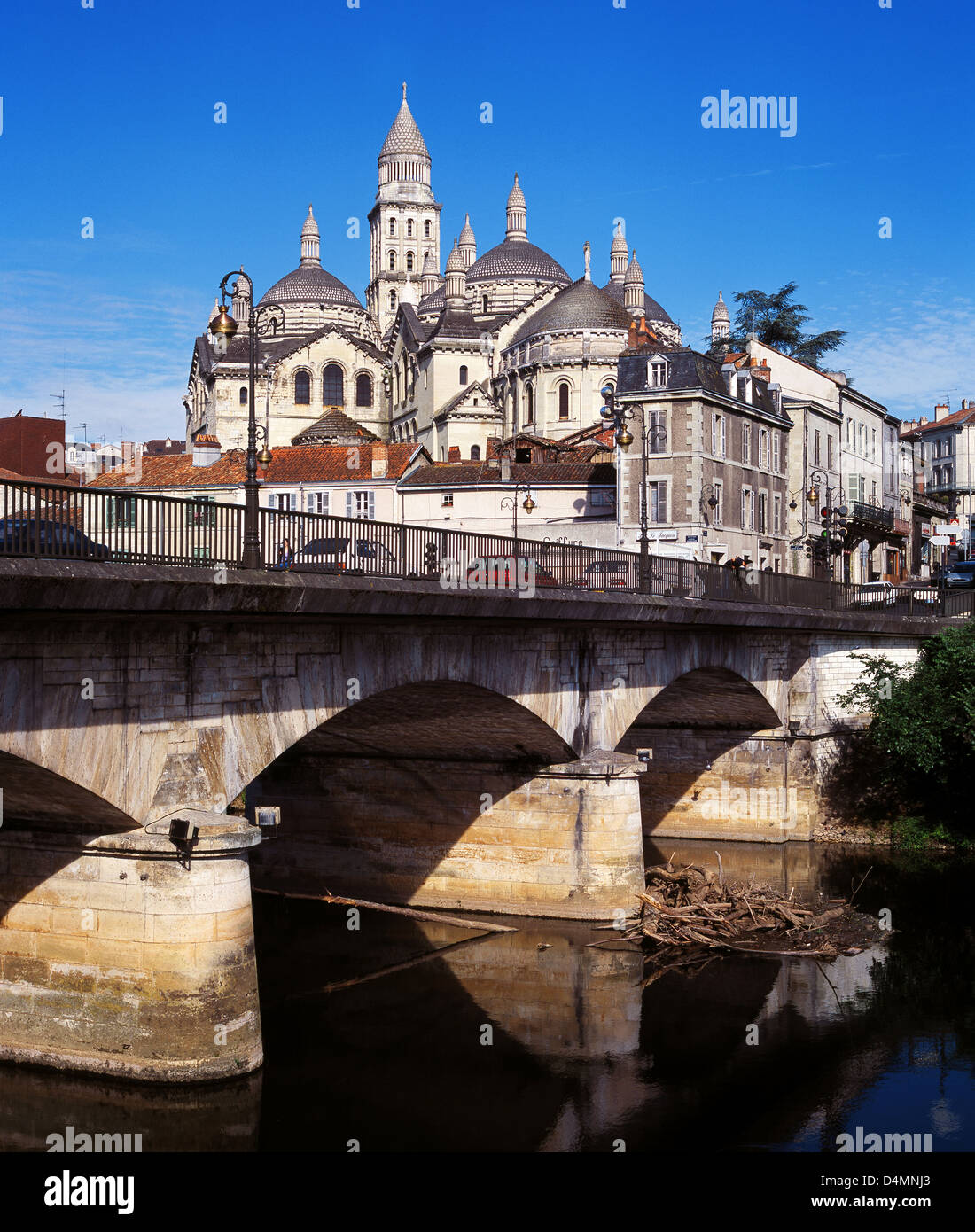 Perigueux on R. Dordogne, Dordogne, France Stock Photo - Alamy