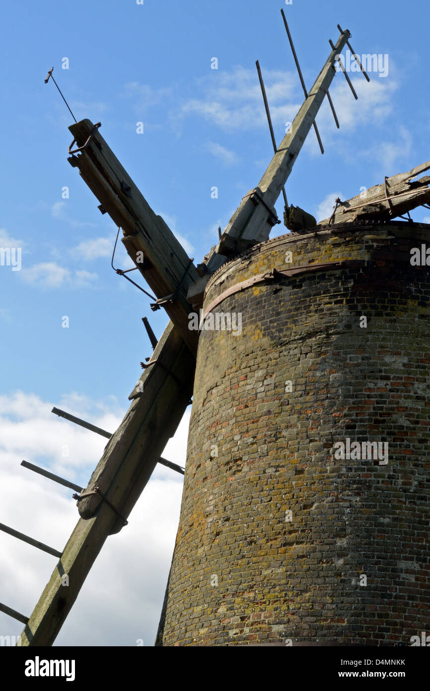 Brograve drainage mill derelict hi-res stock photography and images - Alamy
