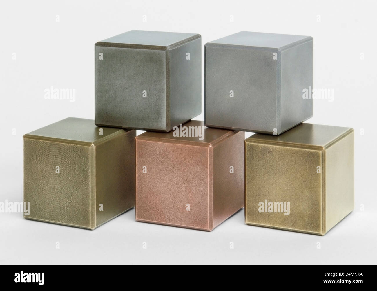 Metallic cube hi-res stock photography and images - Alamy