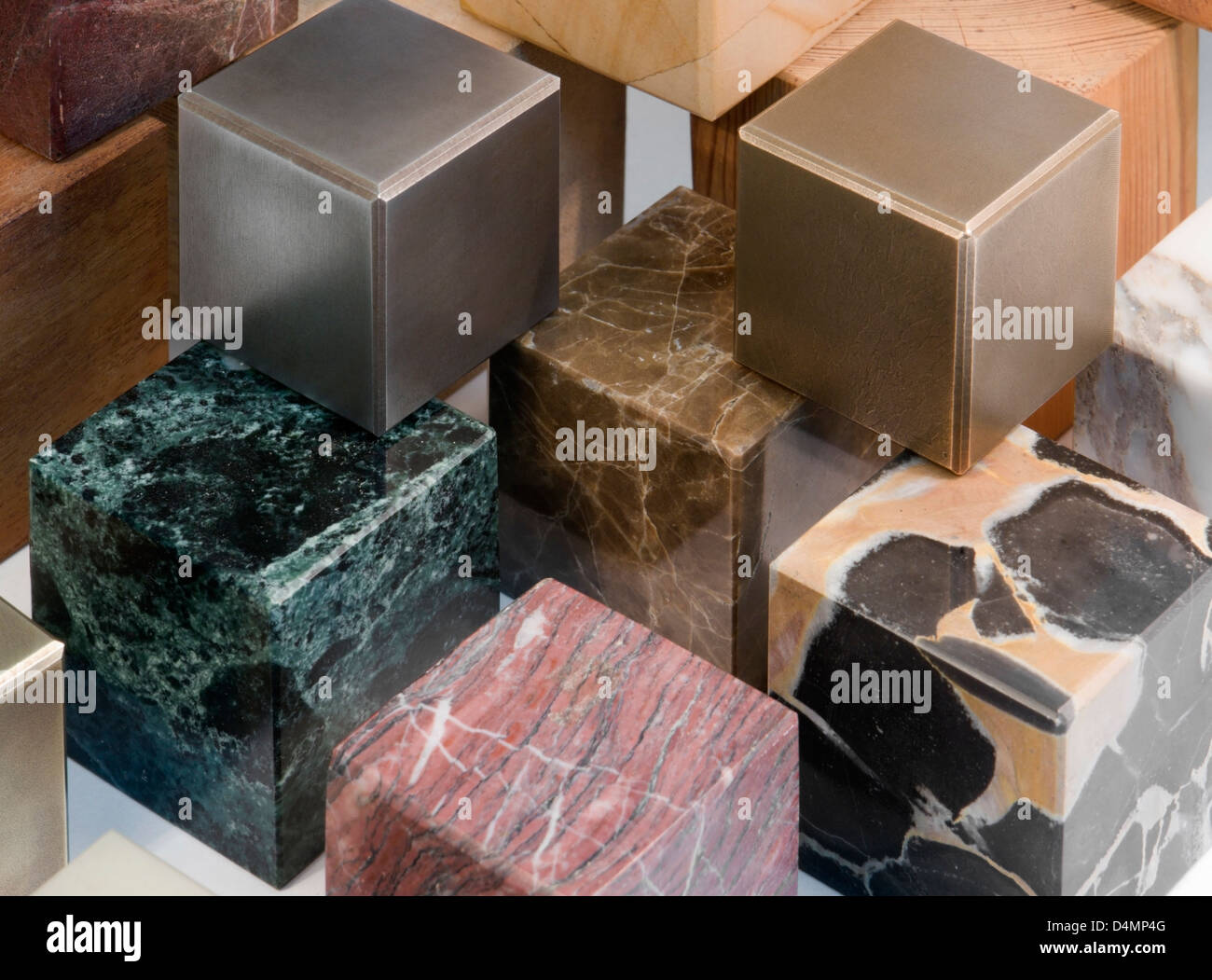 Cubes of different materials hi-res stock photography and images - Alamy