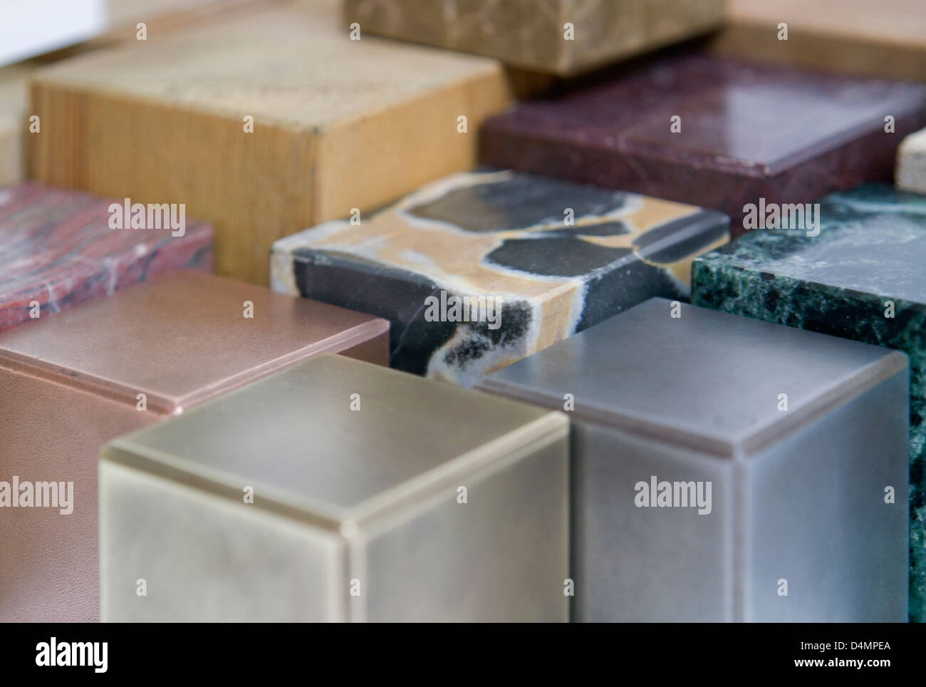 Cubes of different materials hi-res stock photography and images - Alamy