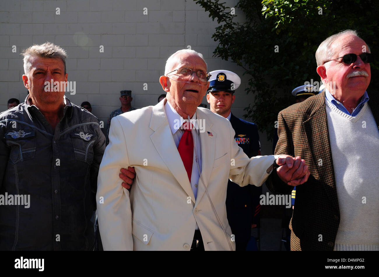 World war ii veteran william hi-res stock photography and images - Alamy