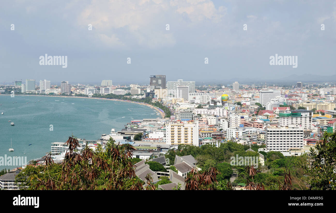 Pattaya view night hi-res stock photography and images - Alamy
