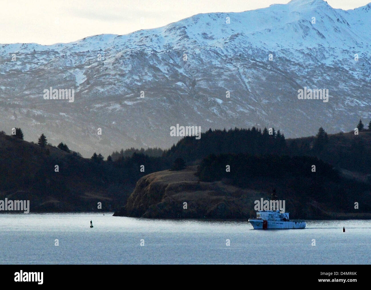 The Coast Guard Cutter Alex Haley is deployed in the Alaska Bering Sea ...