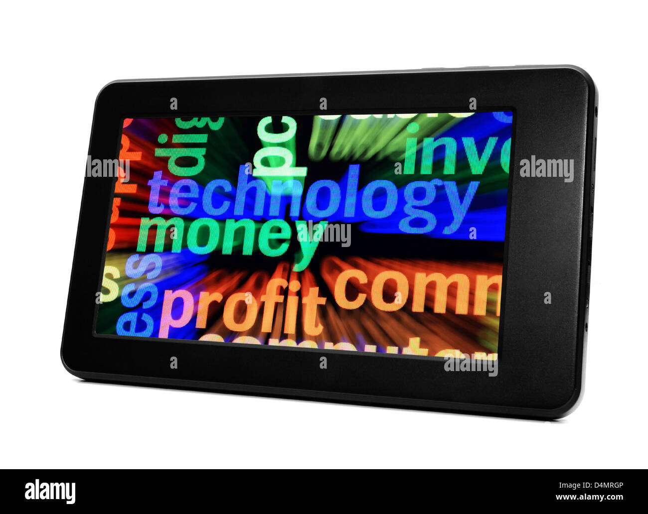 Tablet video call icon Cut Out Stock Images & Pictures - Alamy