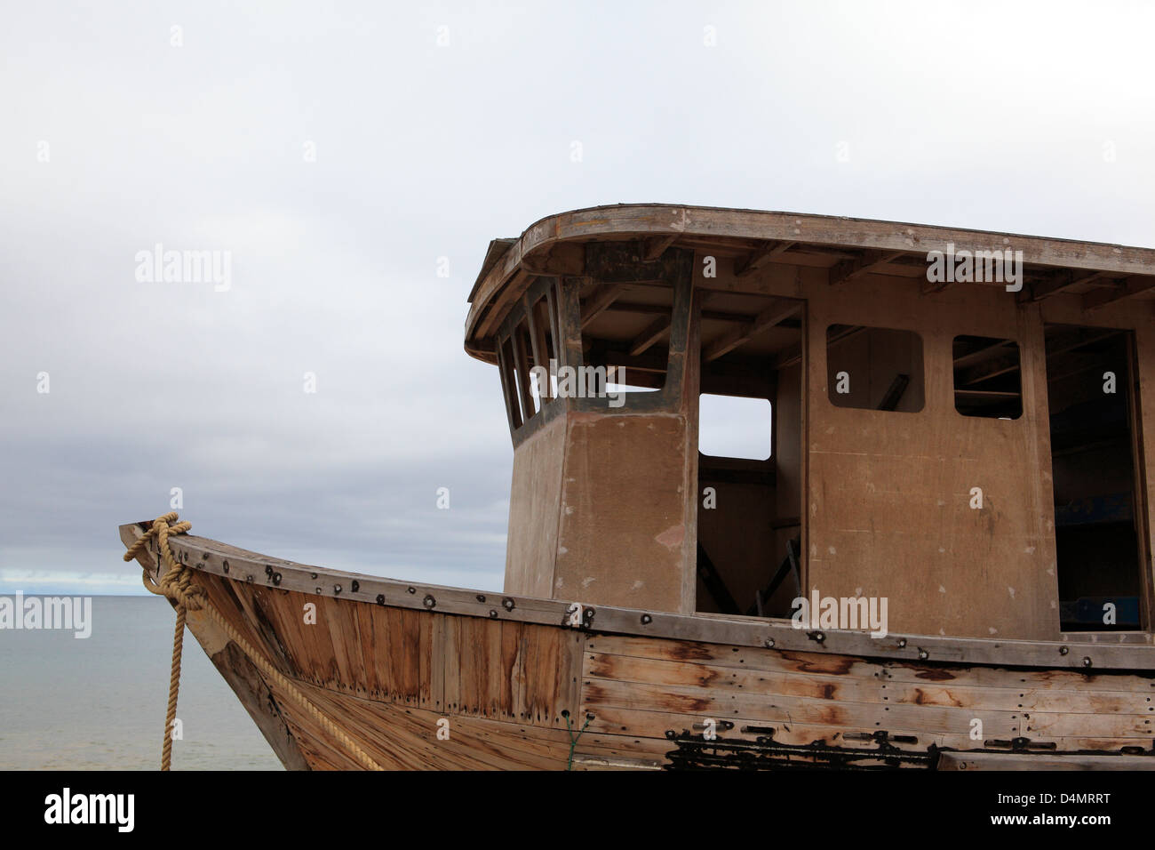 old wooden ship frame Stock Photo - Alamy