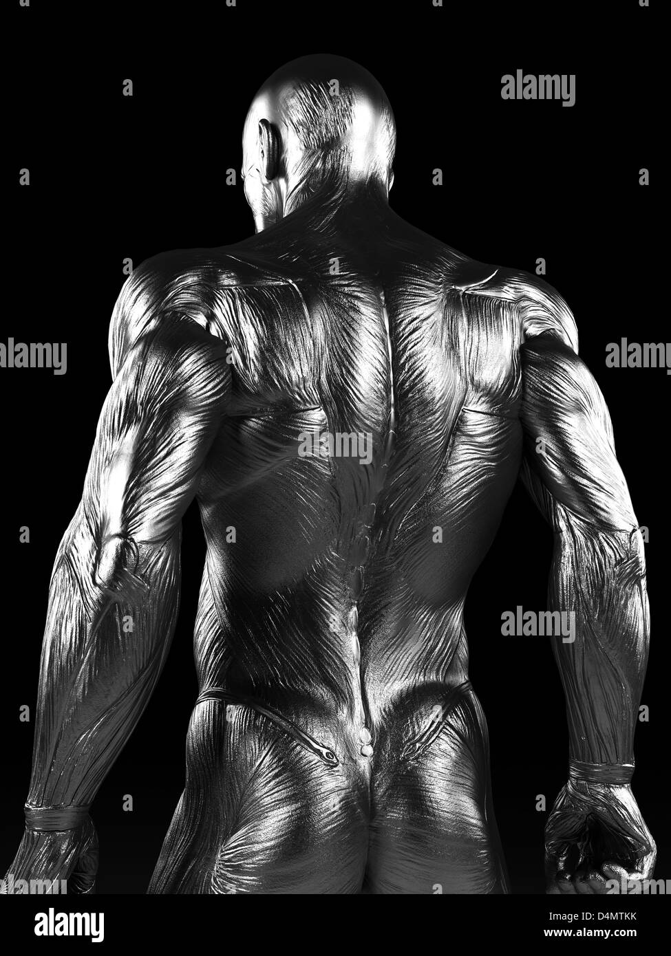 Metal shoulder workout Stock Photo - Alamy