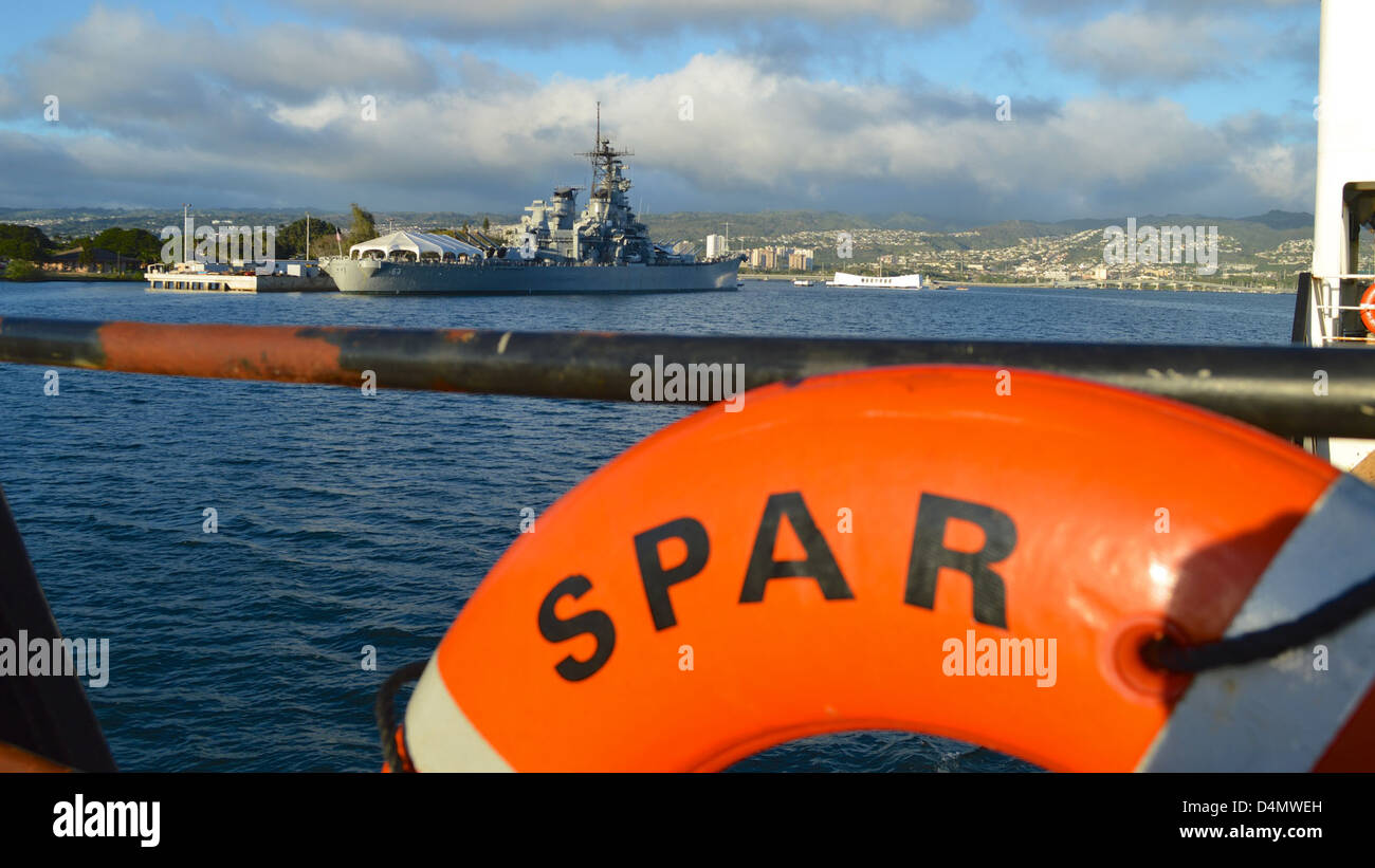 The CGC SPAR and the USS Arizona are two vessels with significant ...