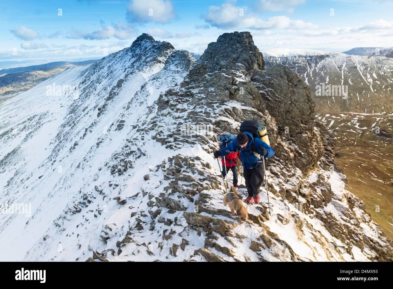 Striding edge helvellyn hi-res stock photography and images - Alamy