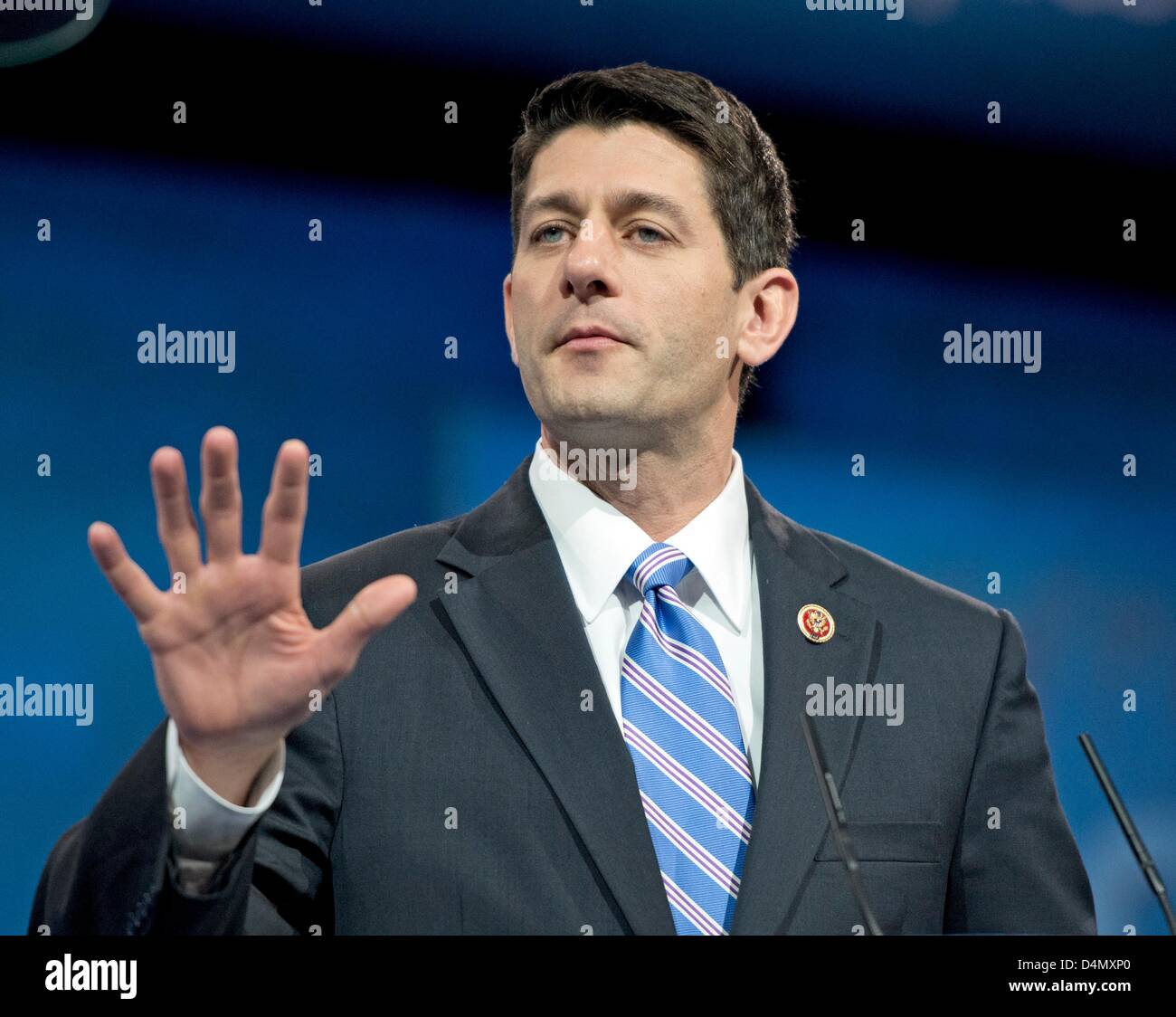 United States Representative Paul Ryan (Republican of Wisconsin) makes ...