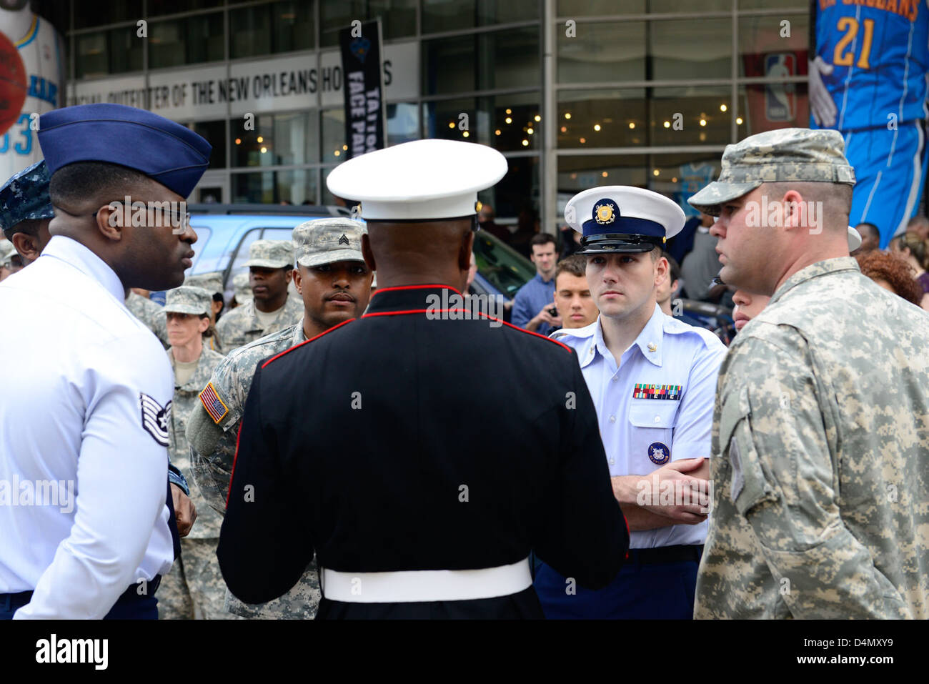 U s military personnel new hi-res stock photography and images - Alamy