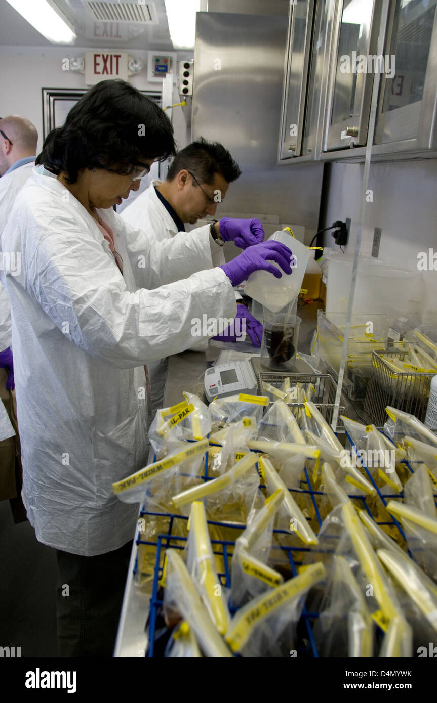 The FDA's mobile laboratory in Nogales, Arizona, conducted tests on ...