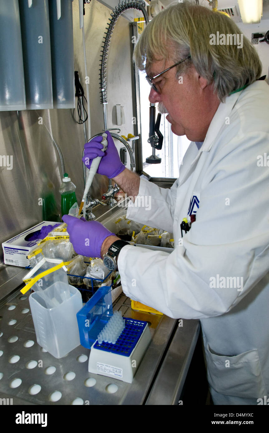 In April 2009, the FDA’s mobile laboratory in Nogales, Arizona ...
