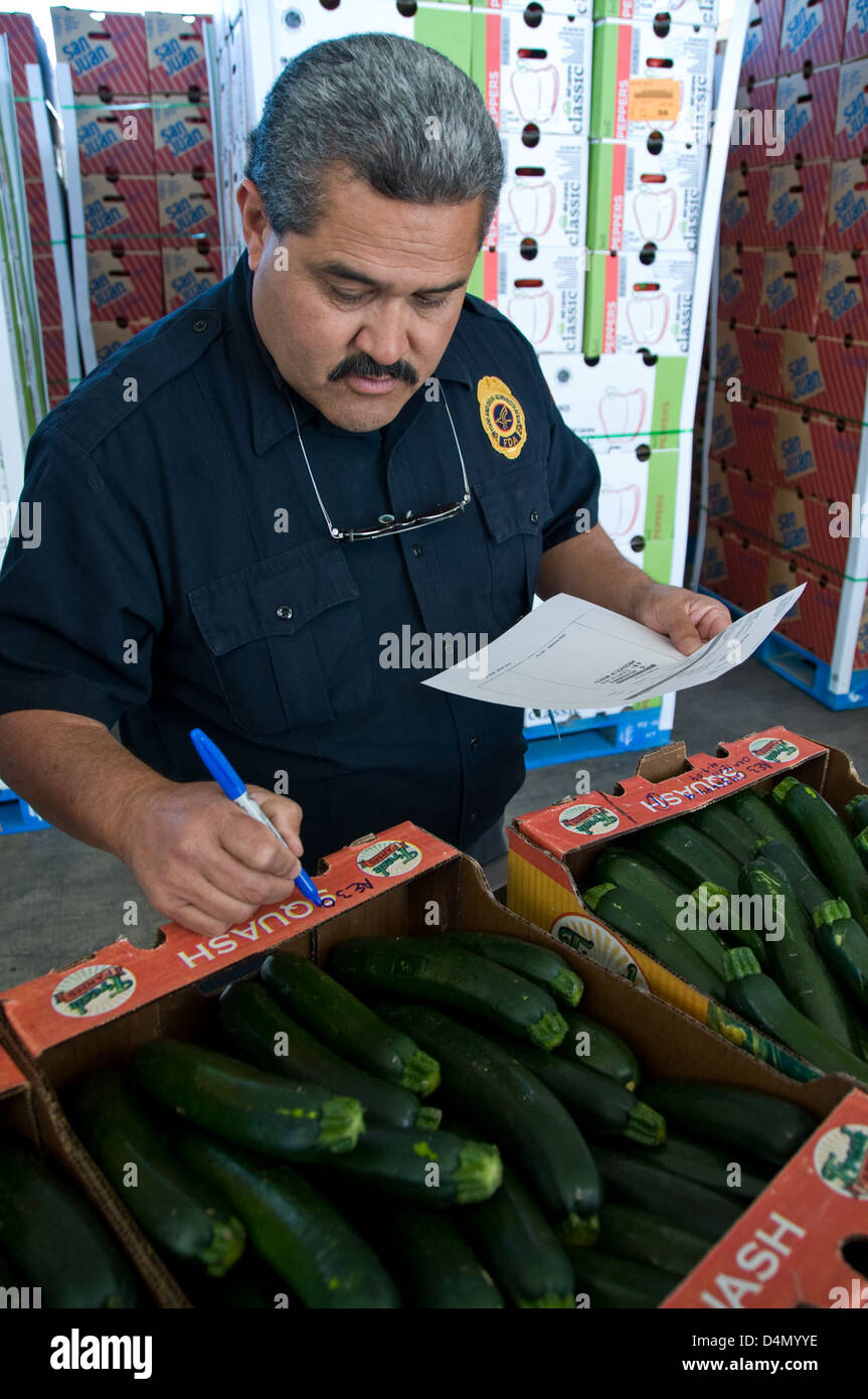In April 2009, the FDA conducted food safety testing in Nogales ...