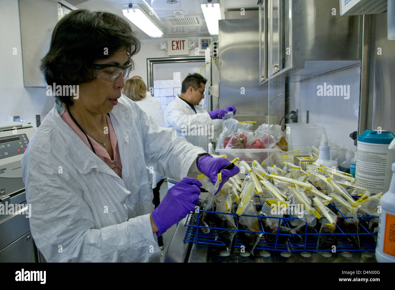 In April 2009, the FDA’s mobile laboratory tested peppers in Nogales ...