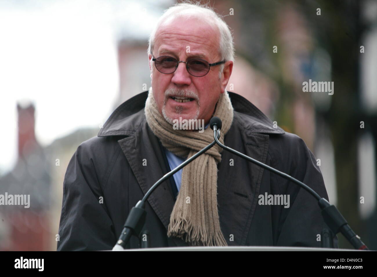 Bridge Street Warrington Cheshire UK 16th March 2013 Colin Parry ...