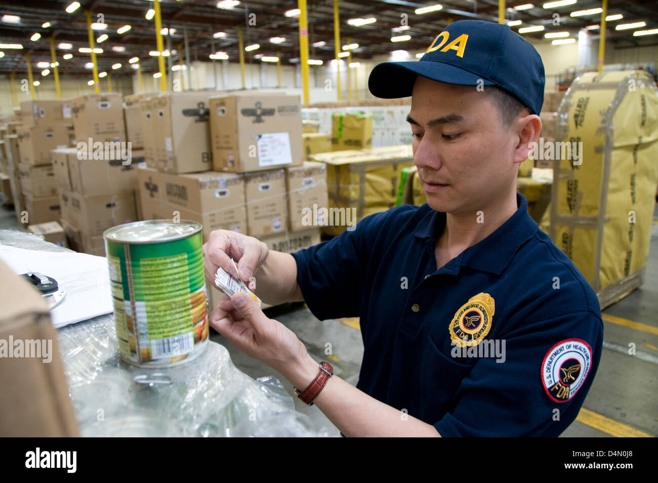 In February 2009, the FDA inspector conducted an on-site analysis of ...