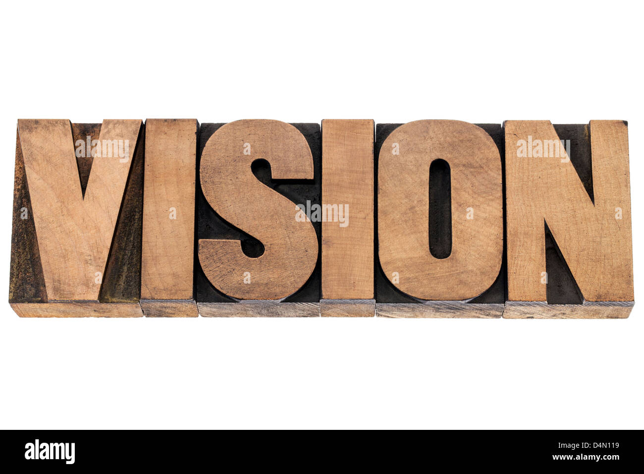 Vision word in vintage hi-res stock photography and images - Alamy