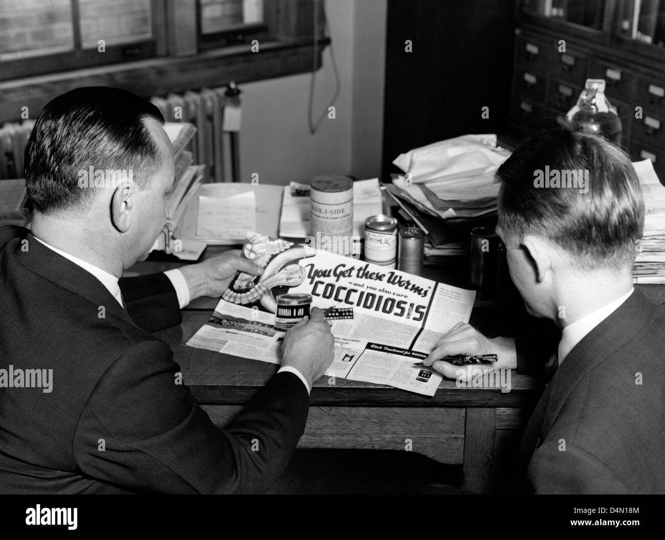 FDA History - False Claim Ad Stock Photo - Alamy