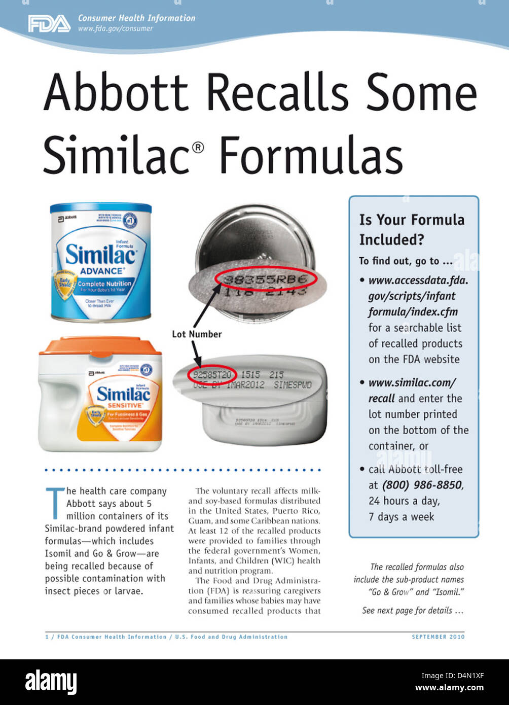 Similac hi-res stock photography and images - Alamy