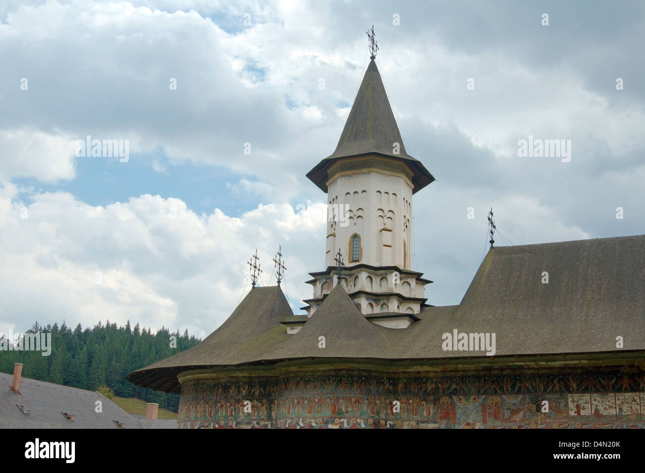 Sucevita Monastery (Mănăstirea Suceviţa), Suceava, Bukovina, Romania Stock Photo - Alamy