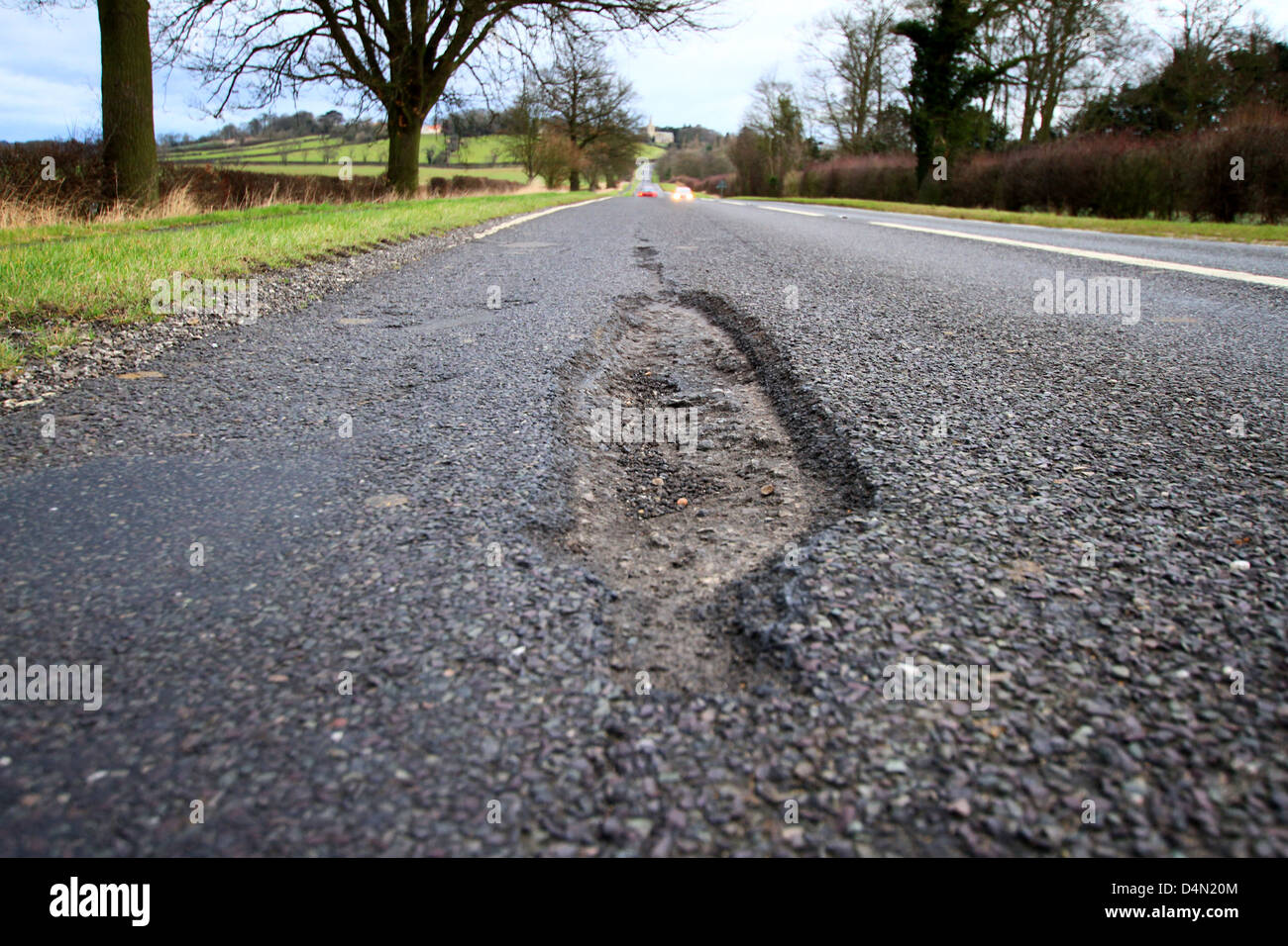 Potholed highways hi-res stock photography and images - Alamy