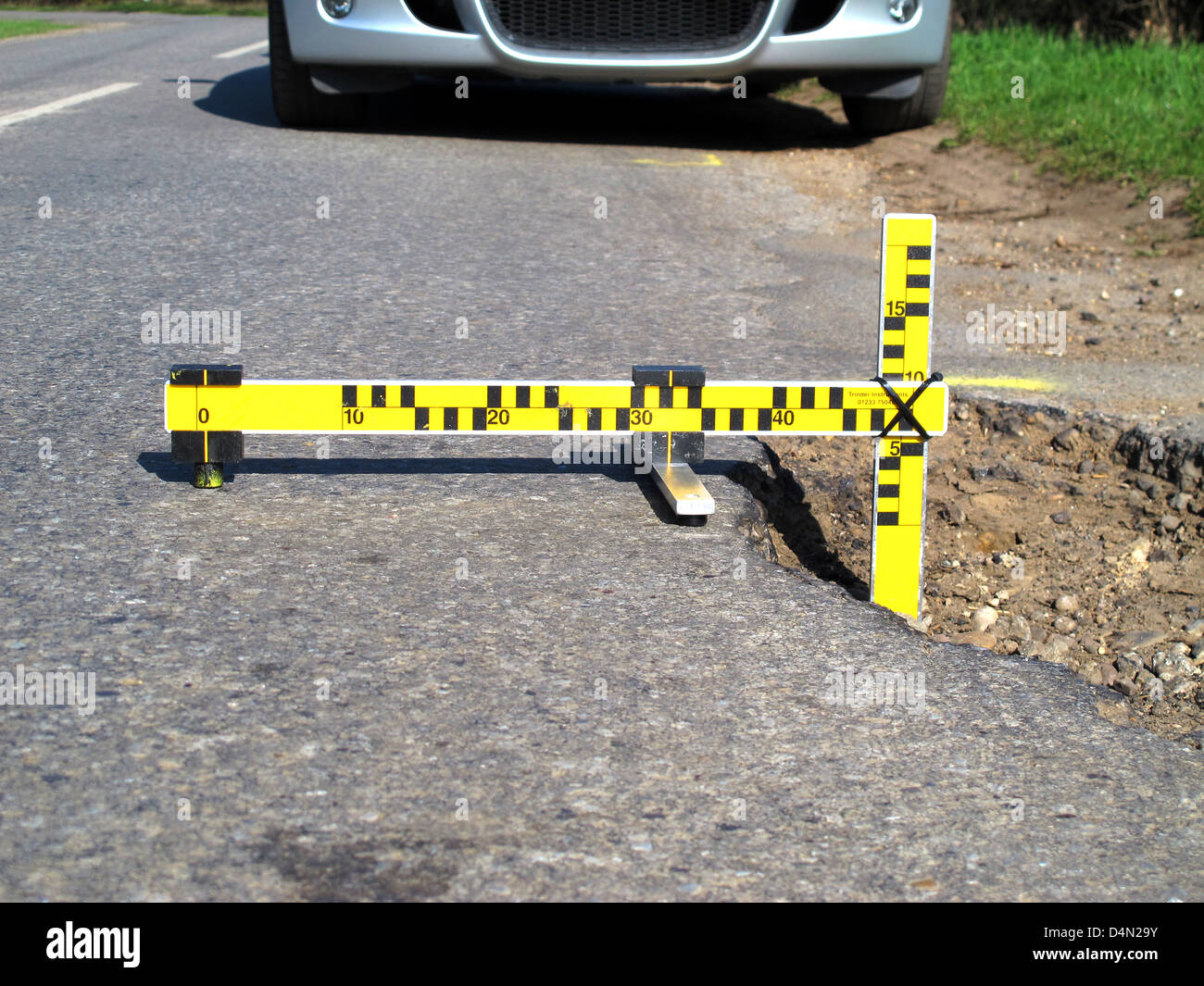 Potholes, mechanical failures, defect measure instrument, survey ...