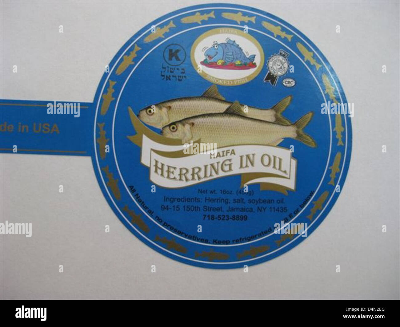 Haifa Smoked Fish, sold by D & M Smoked Fish Inc., has recalled its ...