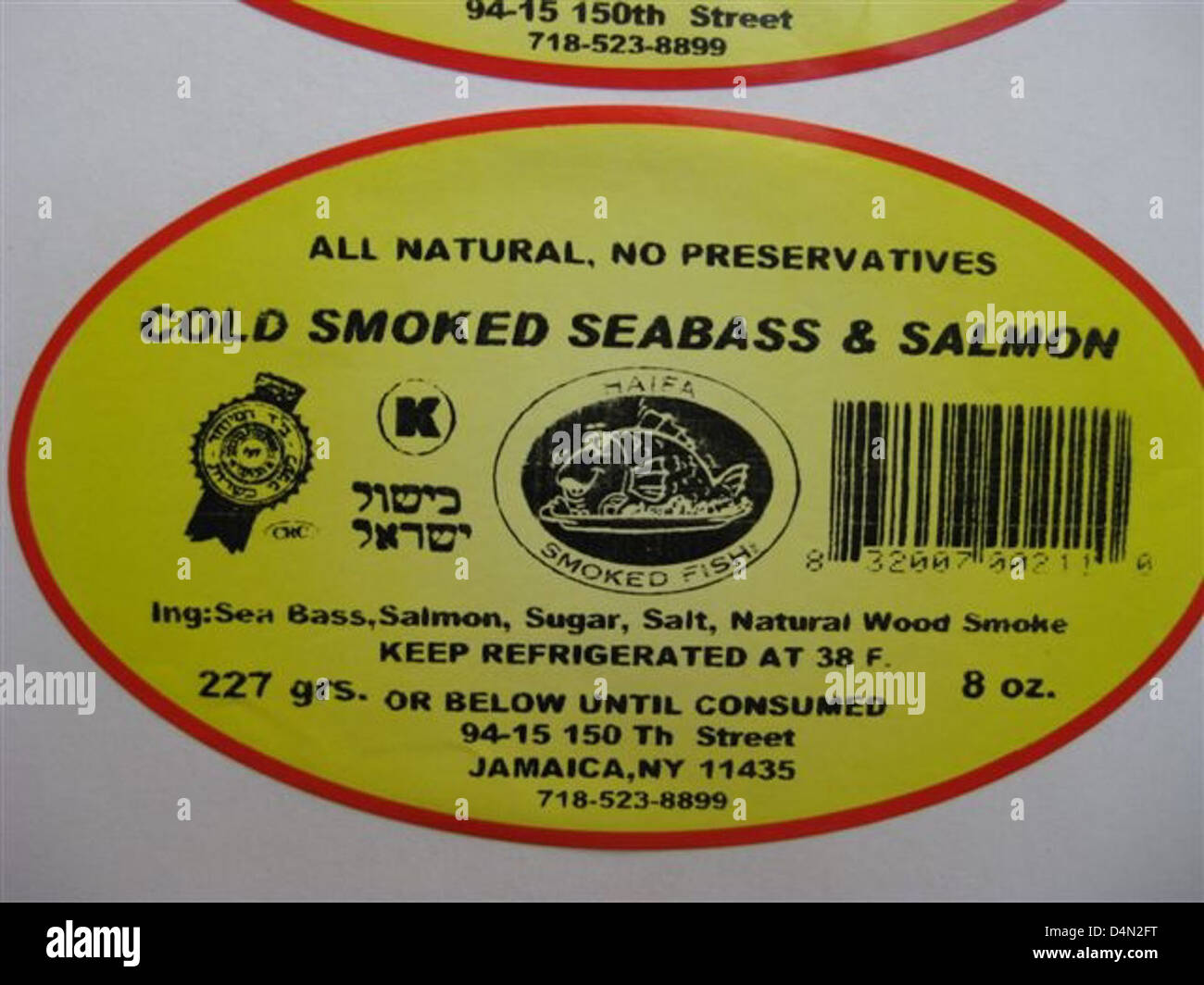 D & M Smoked Fish Inc. has recalled Haifa Smoked Fish due to potential ...