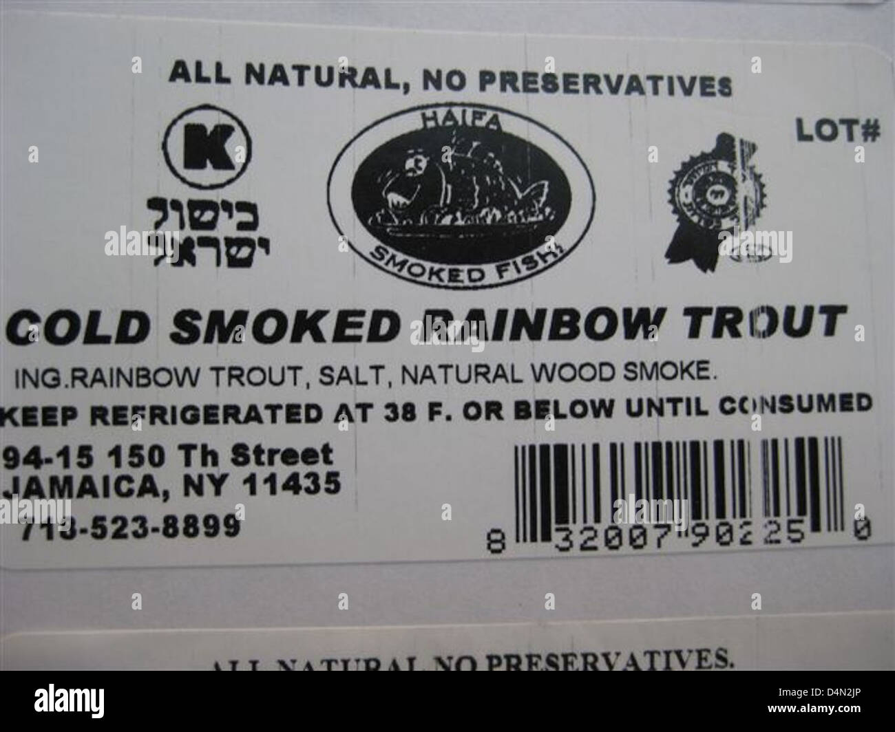 D & M Smoked Fish Inc., operating as Haifa Smoked Fish, has recalled ...