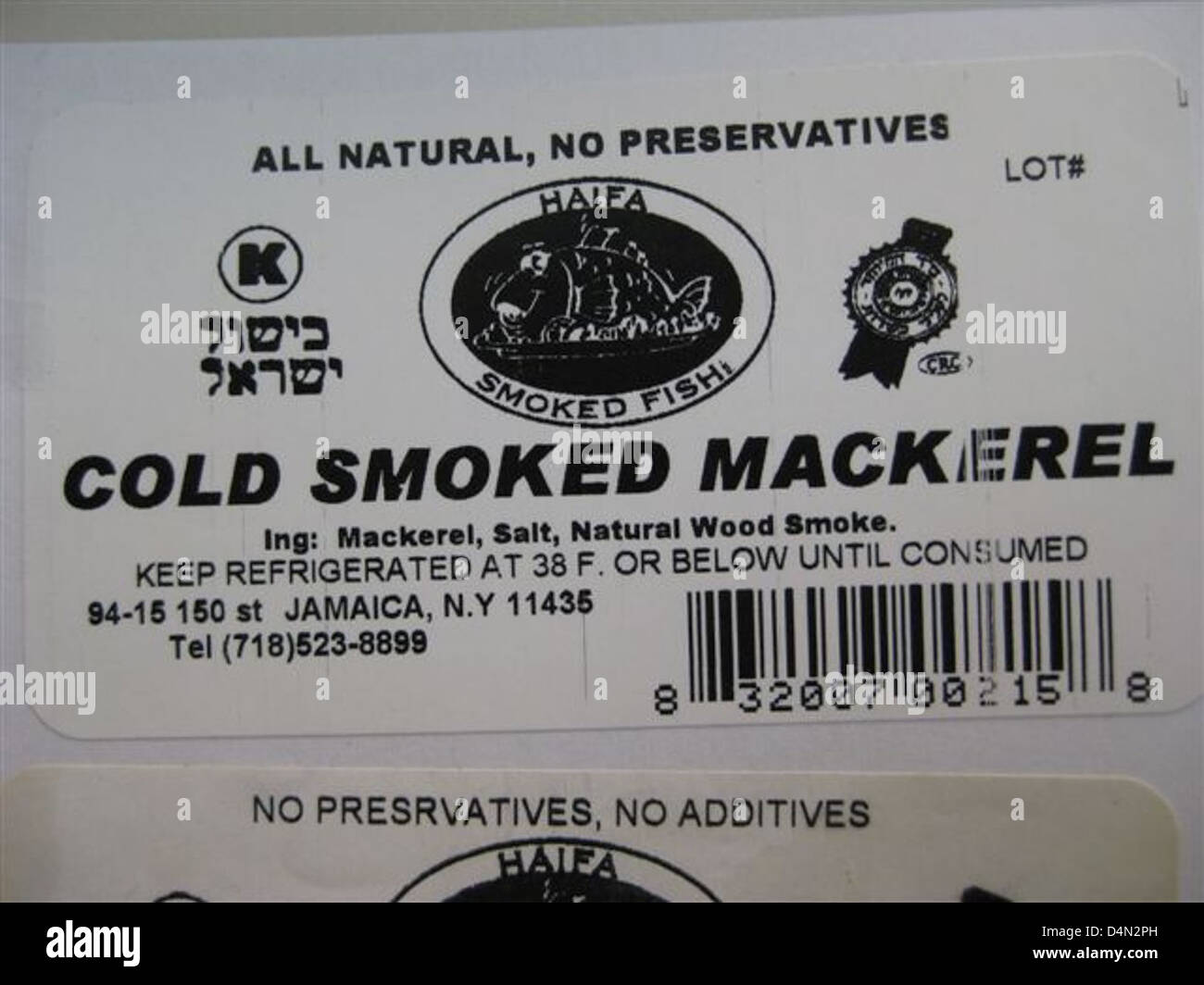 D & M Smoked Fish Inc. (DBA Haifa Smoked Fish) recalled certain smoked ...