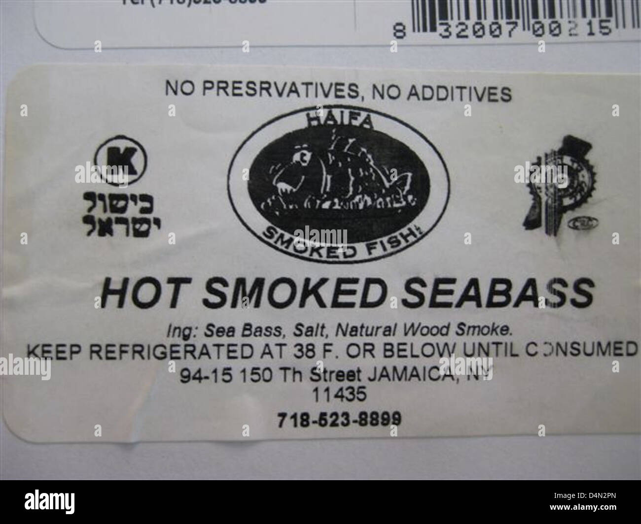 D & M Smoked Fish Inc., operating as Haifa Smoked Fish, has issued a ...