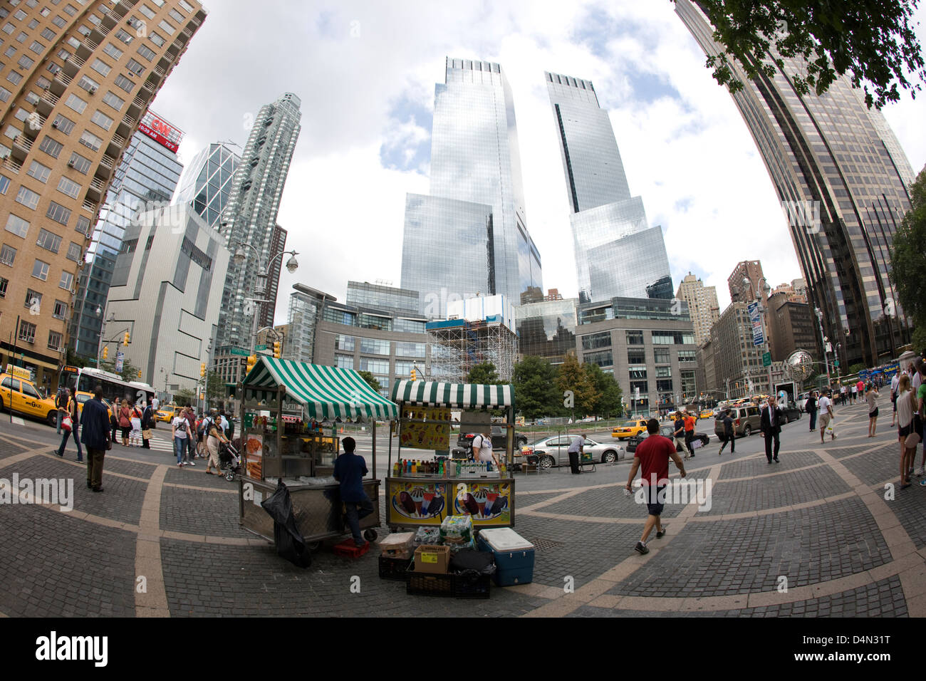 Fisheye lens street view hi-res stock photography and images - Alamy