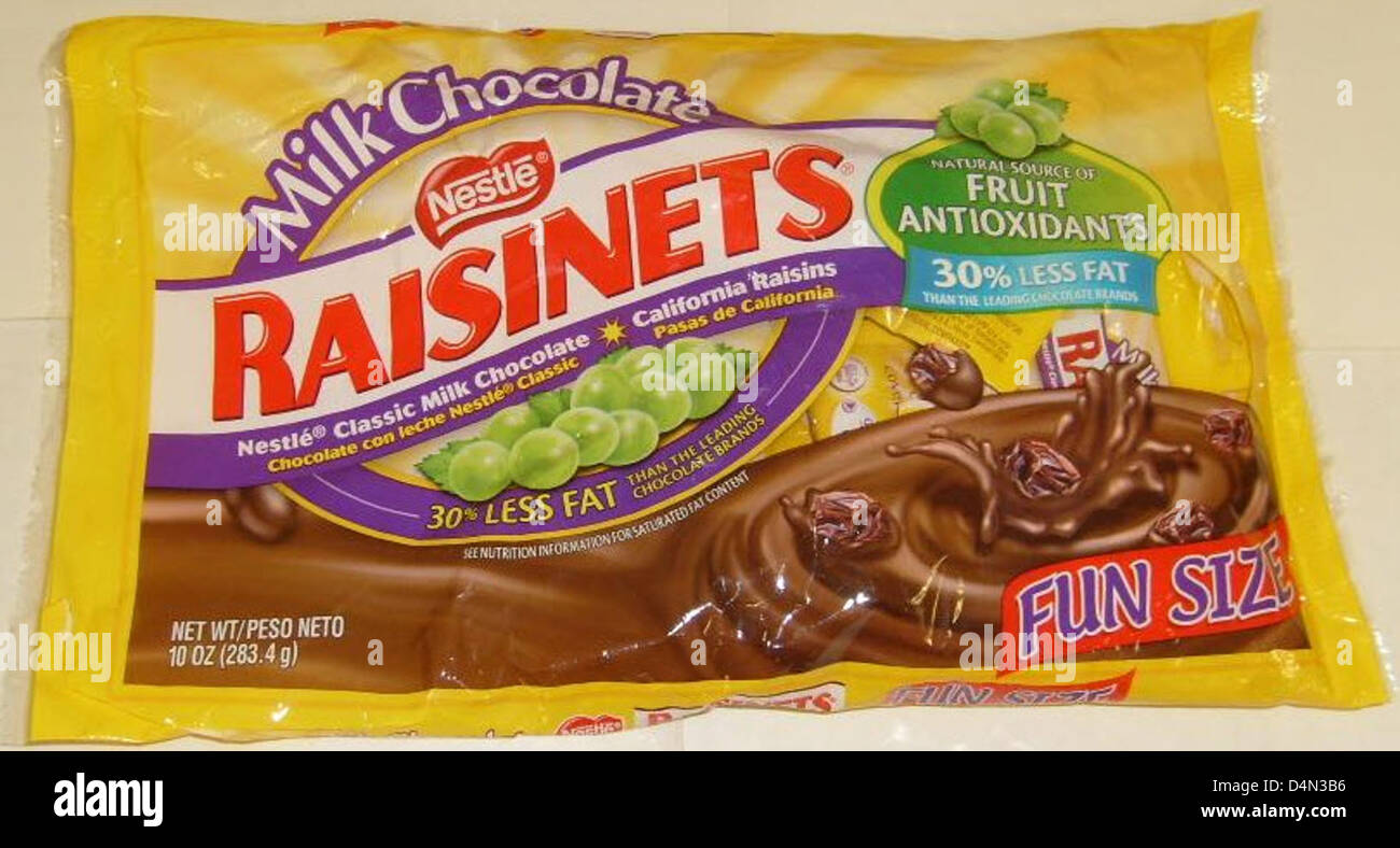 Raisinets hi-res stock photography and images - Alamy