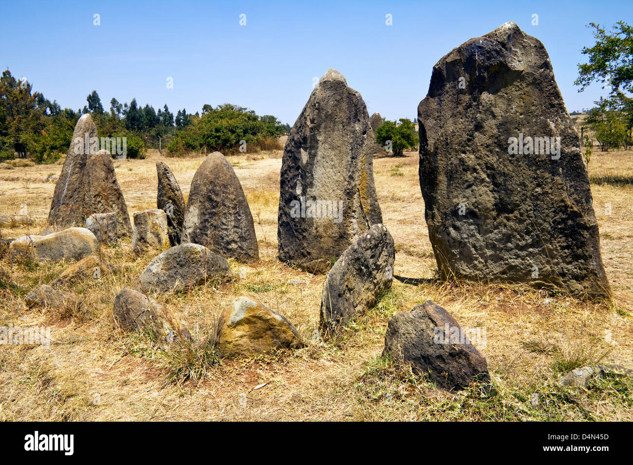 Tiya, Unesco World Heritage Site, Tiya, Ethiopia Stock Photo - Alamy