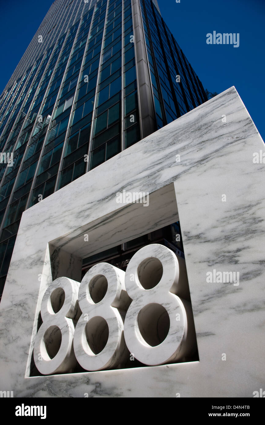 888 7th avenue hi-res stock photography and images - Alamy