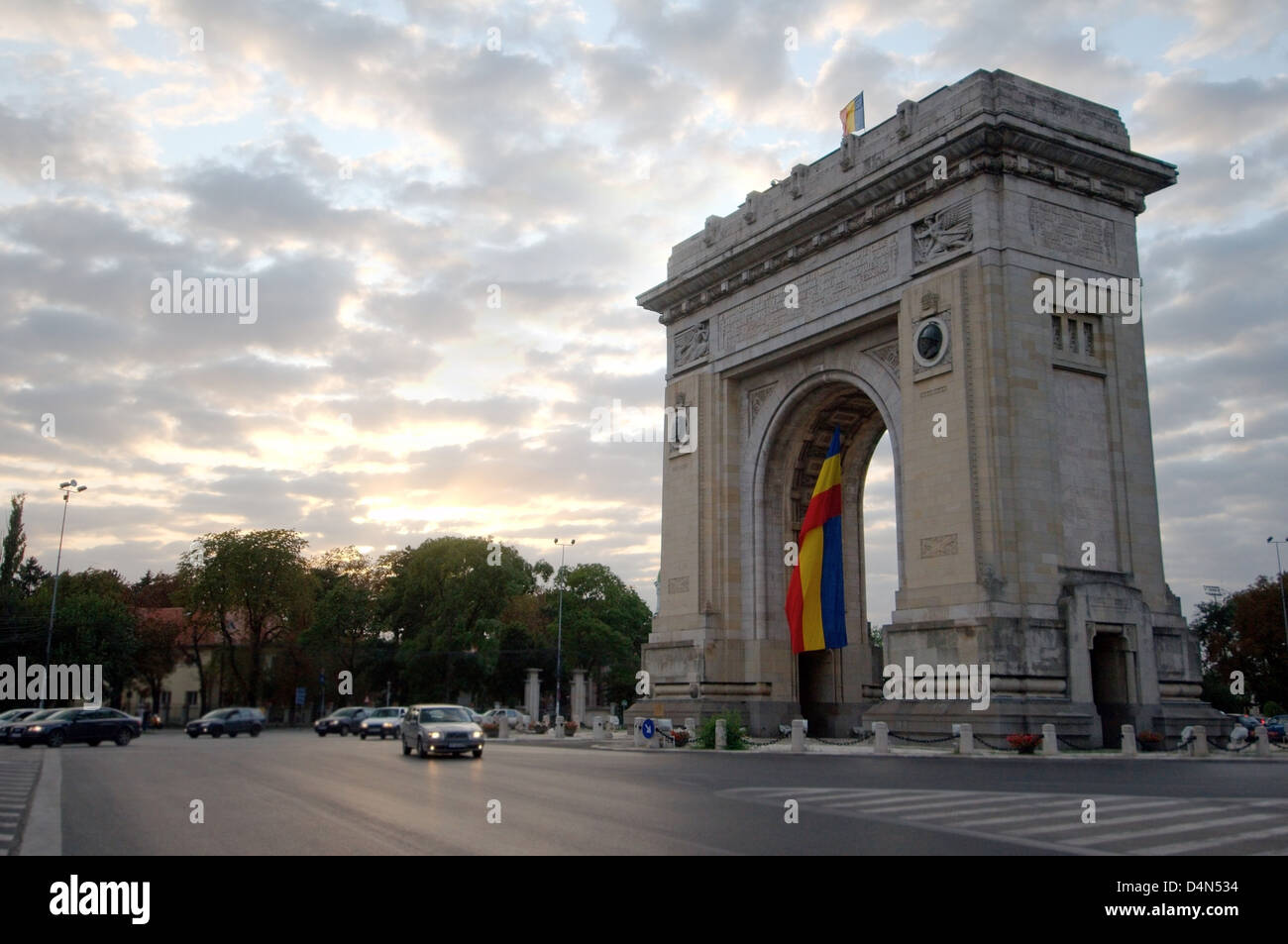 Triumphal arch, Bucharest, Romania, Europe Stock Photo - Alamy