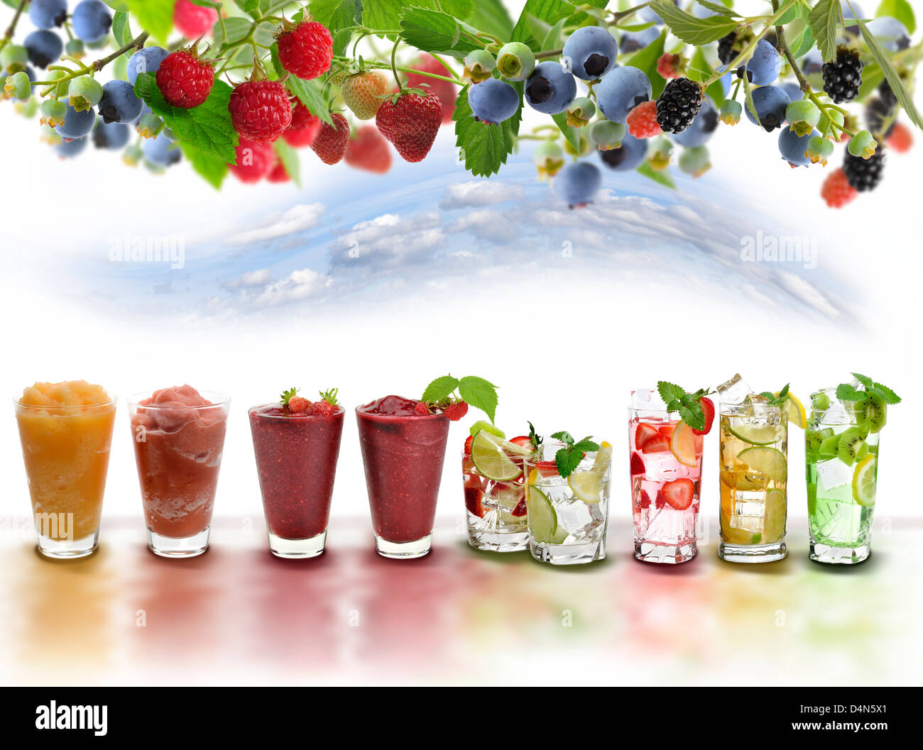 Drink assortment hi-res stock photography and images - Alamy